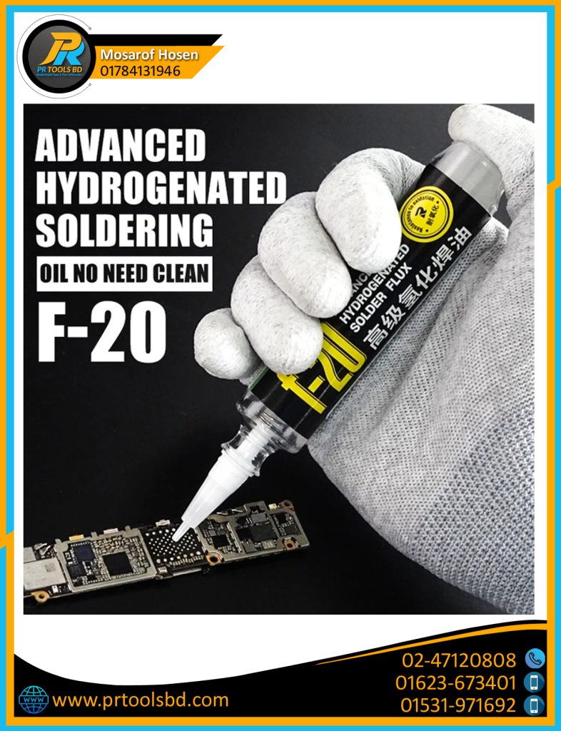 RELIFE F-20 Solder Paste Flux Lead-Free NO-Clean SMD Soldering Flux for ...