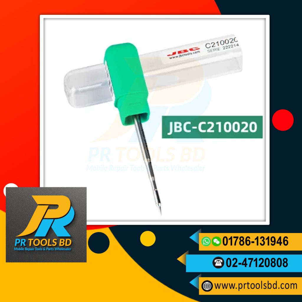 JBC Original Cartridge Chisel C210-020 soldering bits CD soldering station T210 handle pen – PR ...